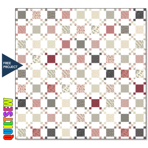 Nine Patch Square Dance | Designed by Wendy Sheppard - Full Pattern